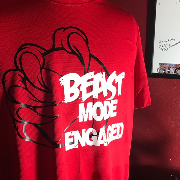 Shirts | Beast Mode Engaged Dry Fit T Shirt | Poshmark